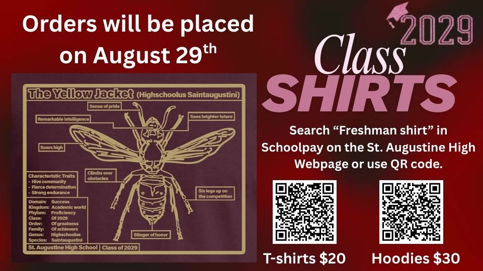 Freshmen Class – St. Augustine High School